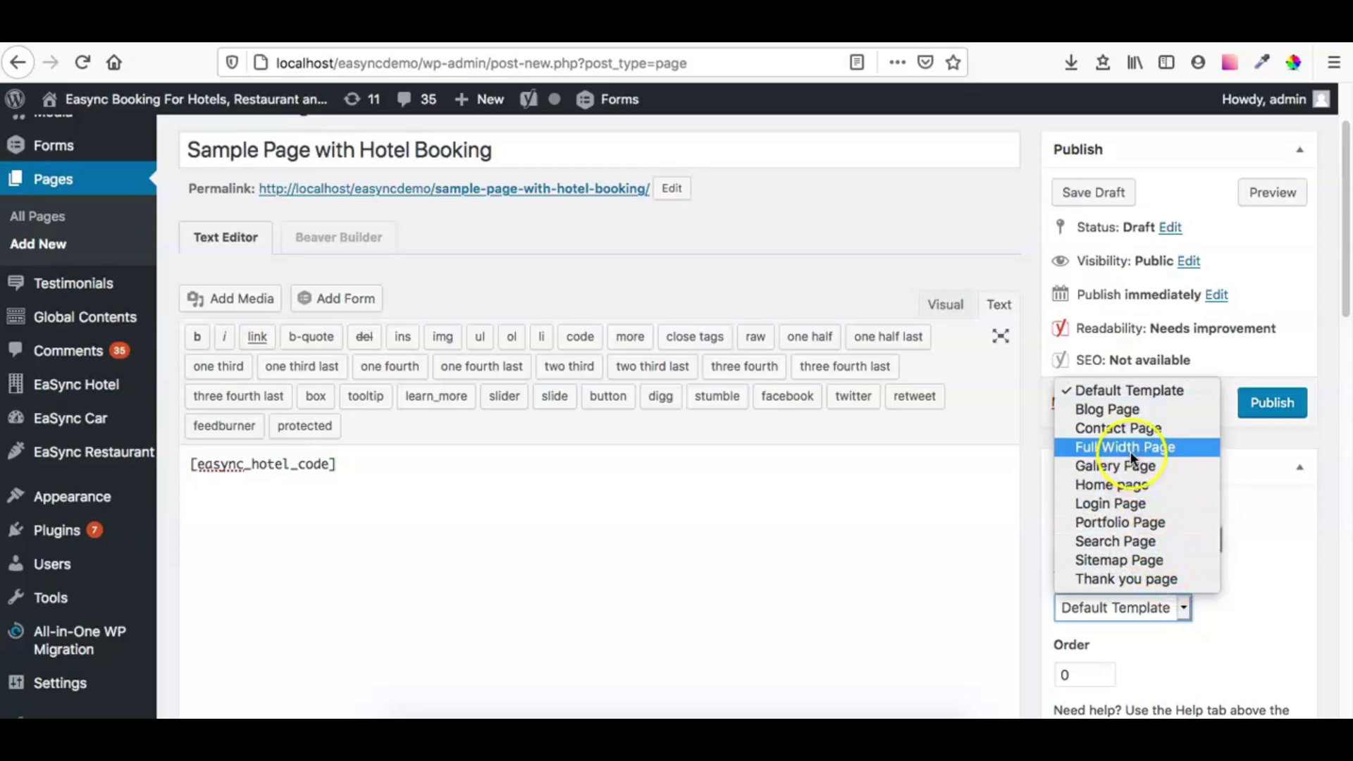 eaSYNC Booking Plugin: Installation Guide - eaSYNC Booking