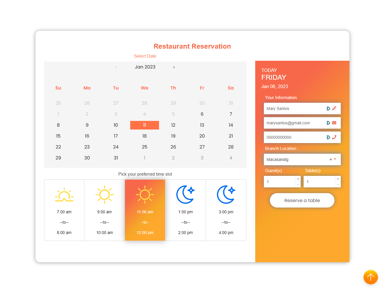 Reservation Systems for Restaurants Increase Sales - eaSYNC Booking